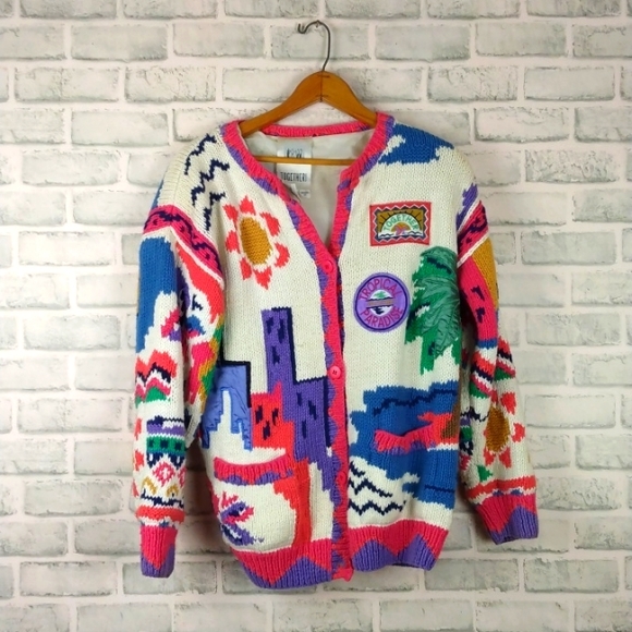 Together | Sweaters | Vintage Together Summer Cardigan Sweater | Poshmark